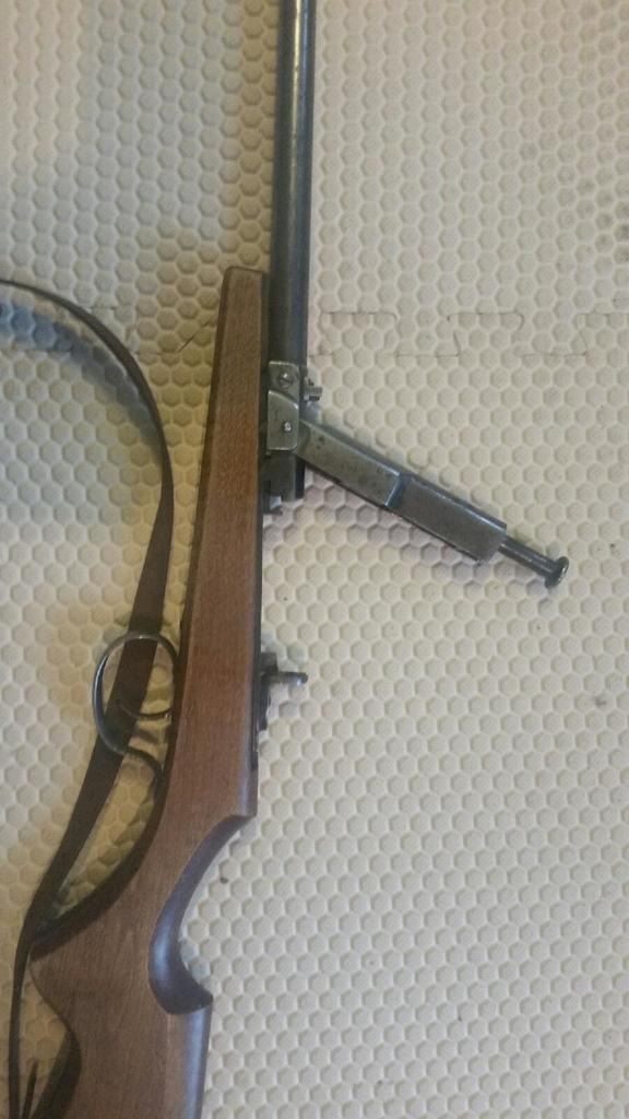 22 CALLIBER GUN 22-7/8" BARREL WERKE WERK ERFURT- RABBIT GUN