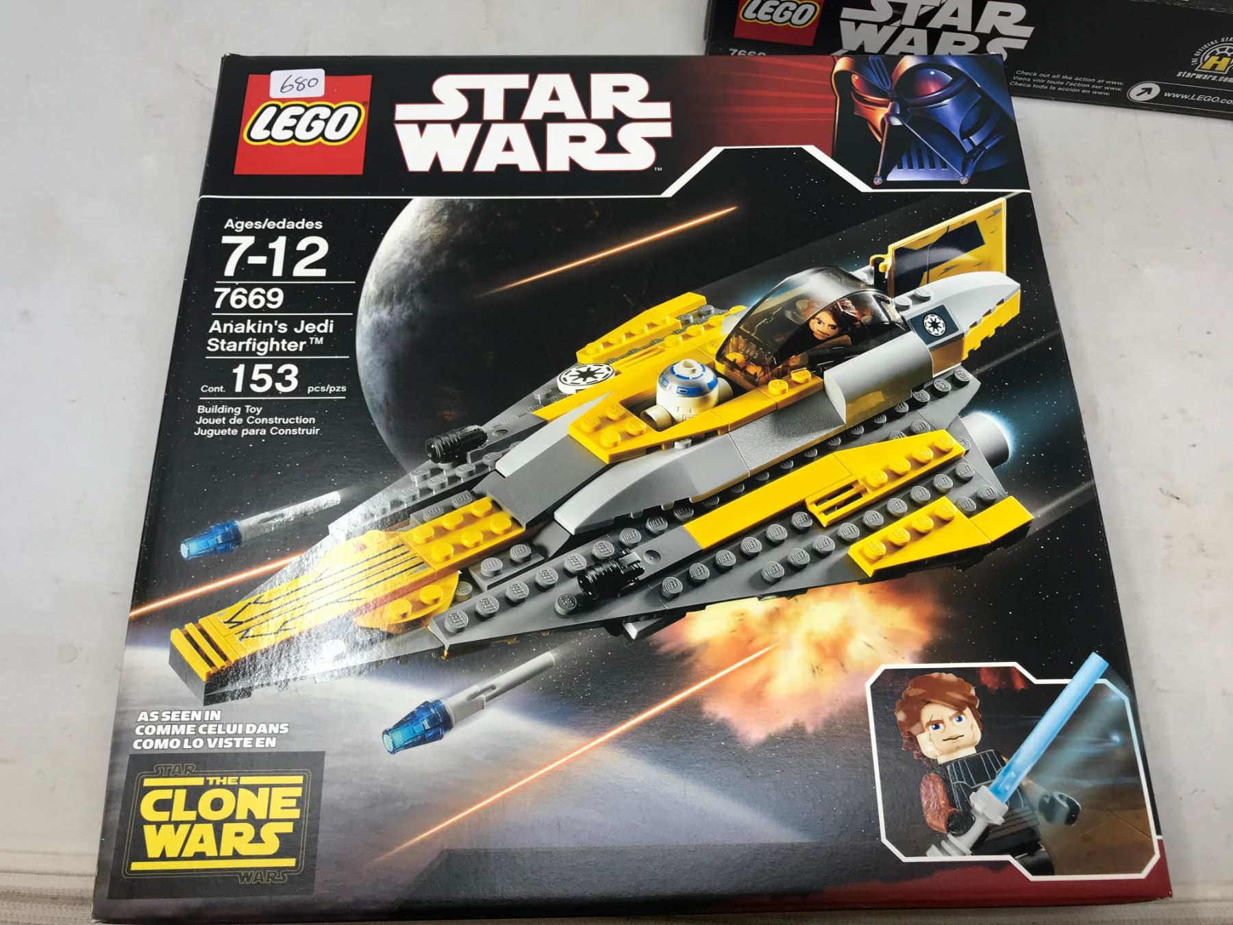 Star Wars Lego Anakin's Jedi Star Fighter #7669 - Schmalz Auctions