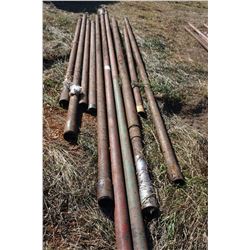 10 joints of 3 1/2" drill stem (various lengths)