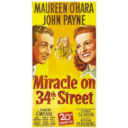 Miracle on 34th Street (20th Century Fox, 1947). Three