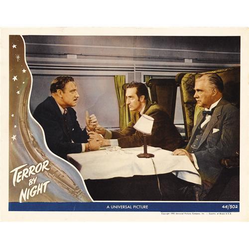 Terror By Night (Universal, 1946). Lobby Cards (2)