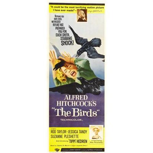 The Birds (Universal, 1963). Insert (14" X 36").