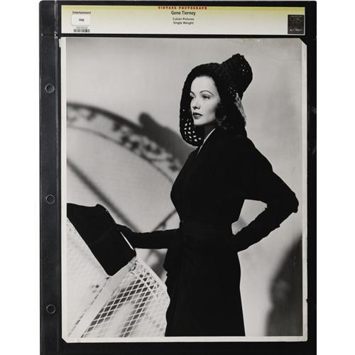 Gene Tierney - Culver Pictures. Still (10" X