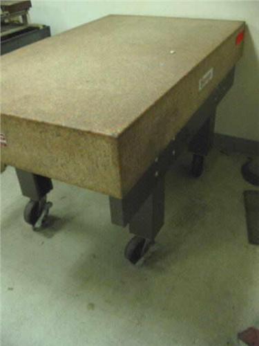 Starrett granite table