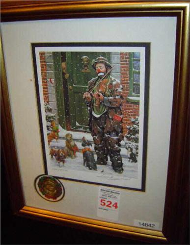Leighton Jones Clown Art
