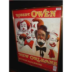 Robert Owen Clown Art