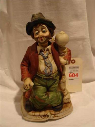 Melody in Motion Animated Clown Figurin