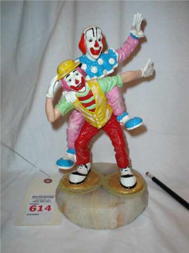 Ron Lee Clown Figurine