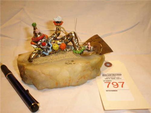 Ron Lee Clown Figurine