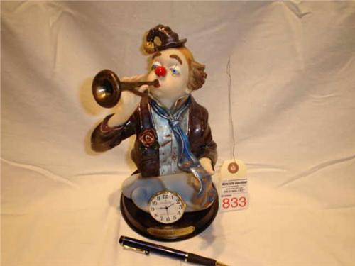 Leonardo Clown Clock