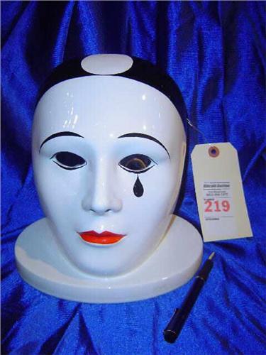 Pierot Clown Mask