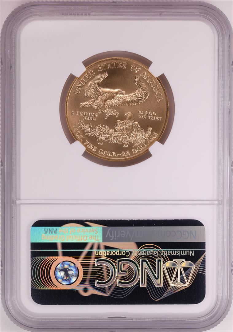 2019 $25 American Gold Eagle Coin NGC MS70 Edmund Moy Signature