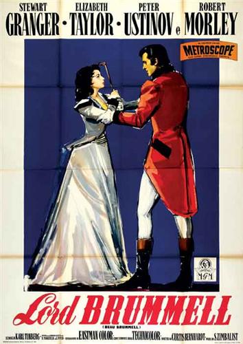 Movie poster - LORD BRUMMELL