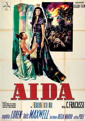 Musical movie poster - AIDA