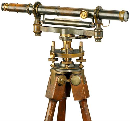 Surveyors Wye-Level Jas. W. Queen, 1903