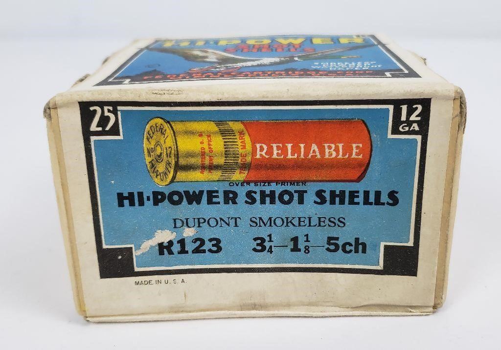 Hi Power Shot Shells Federal Cartridge Corp Box