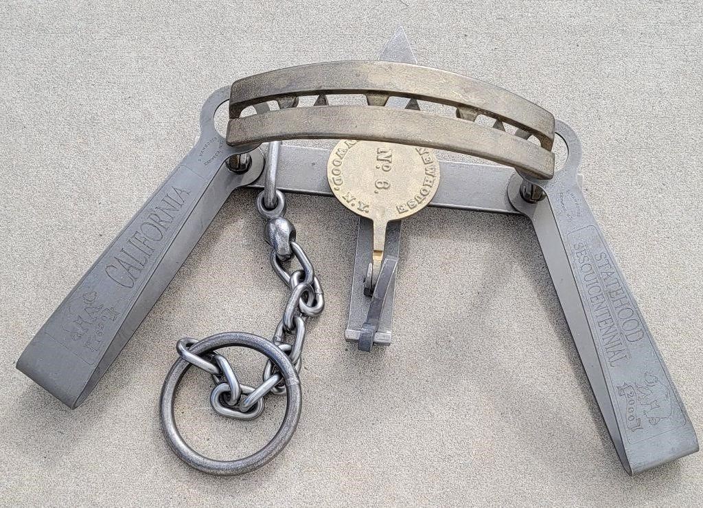 S. Newhouse Kenwood No 6 Bear Trap Bronze Jaws