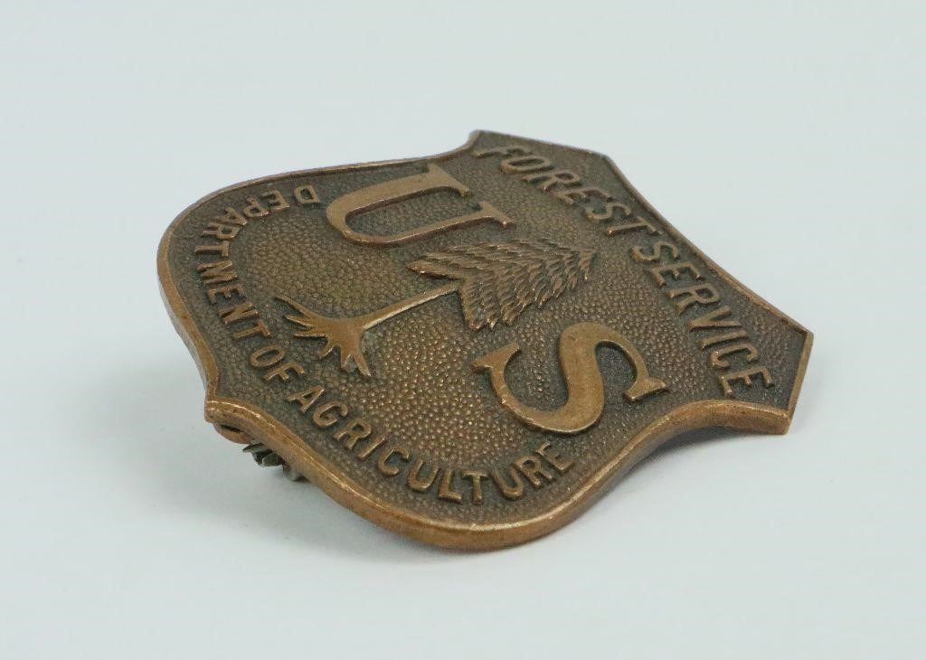 Authentic Antique US Forest Service Badge