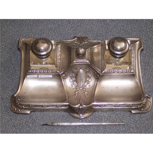 Silver Inkwell set #1172192