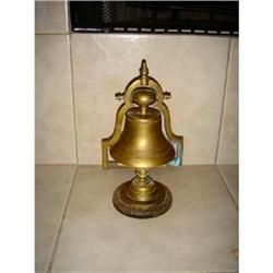 Vintage Brass Railroad Bell #1247063