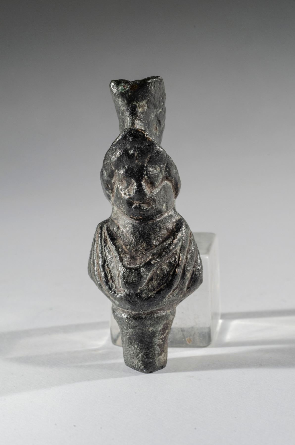 Ancient Roman Bronze Figure Of Minerva c.3rd Cent AD.