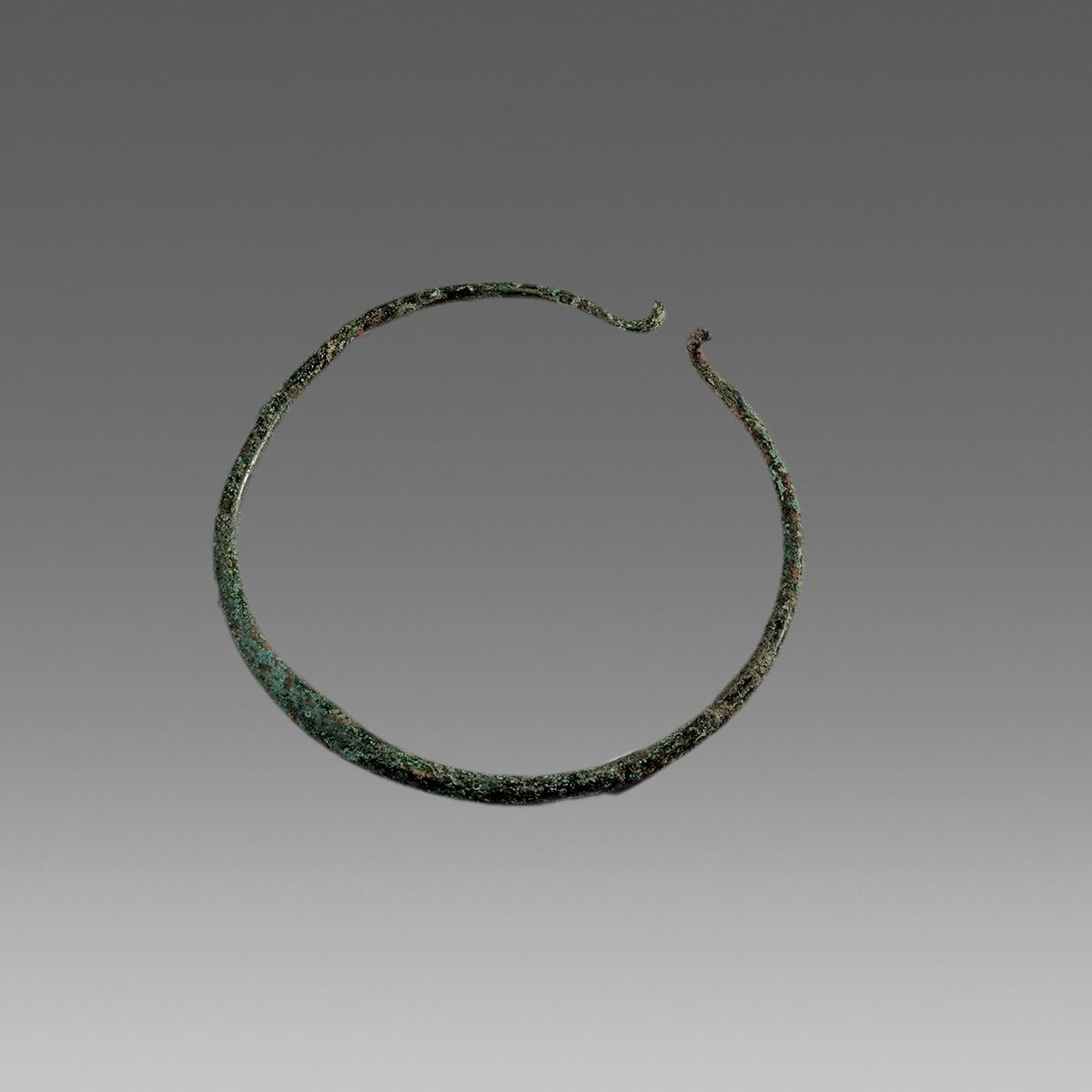 Ancient Luristan Bronze Torque c.1000 BC.