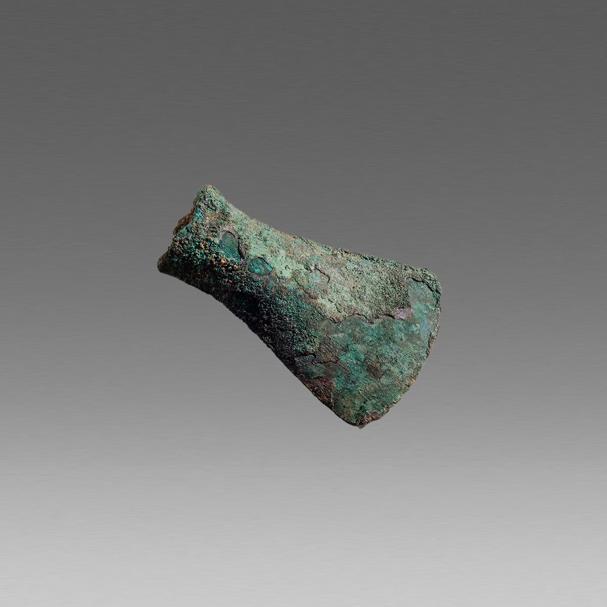 Ancient socketed Bronze Axe Head Bronze Age c.900 BC.