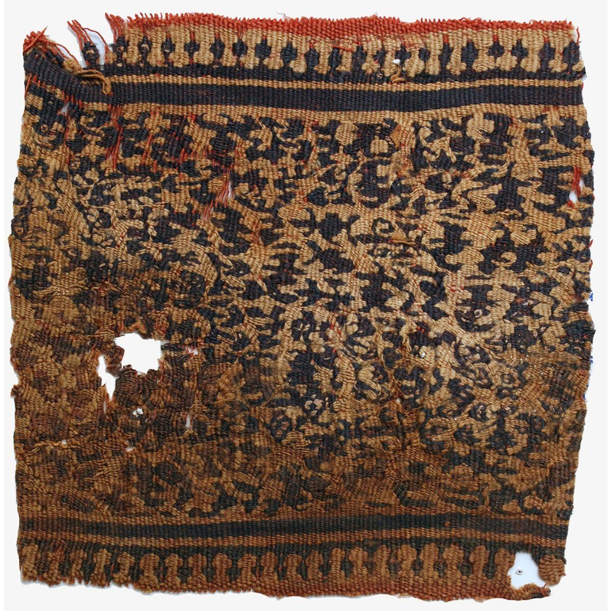 Ancient Egyptian Coptic Textile Fragment c.5th century AD.