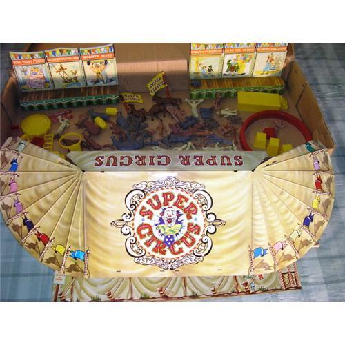 Marx Super Circus Play Set #4319, Original Box #1210043