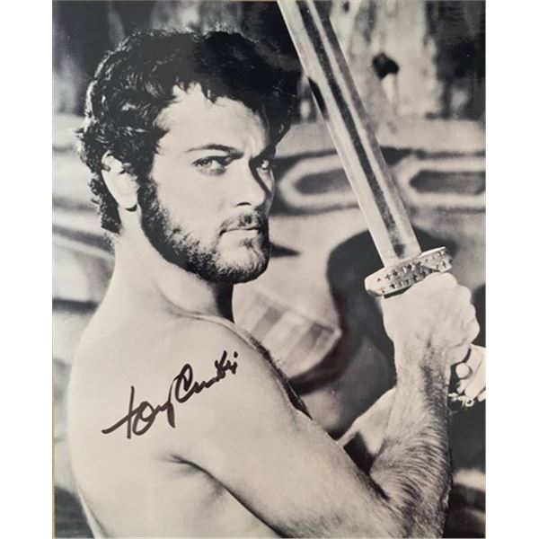 Spartacus Tony Curtis Signed Photo
