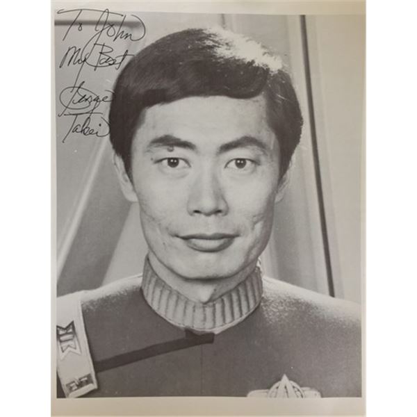 Star Trek George Takei Signed Photo