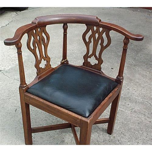 Antique Corner Chair Roundabout Chair #1210182