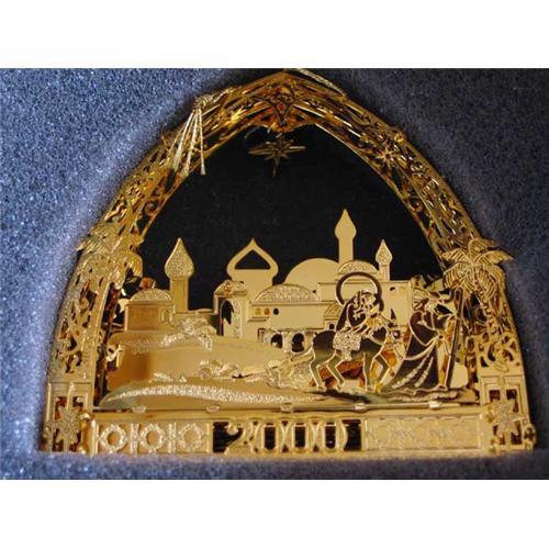 Danbury mint Millennium 2000 gold ornament #1221255