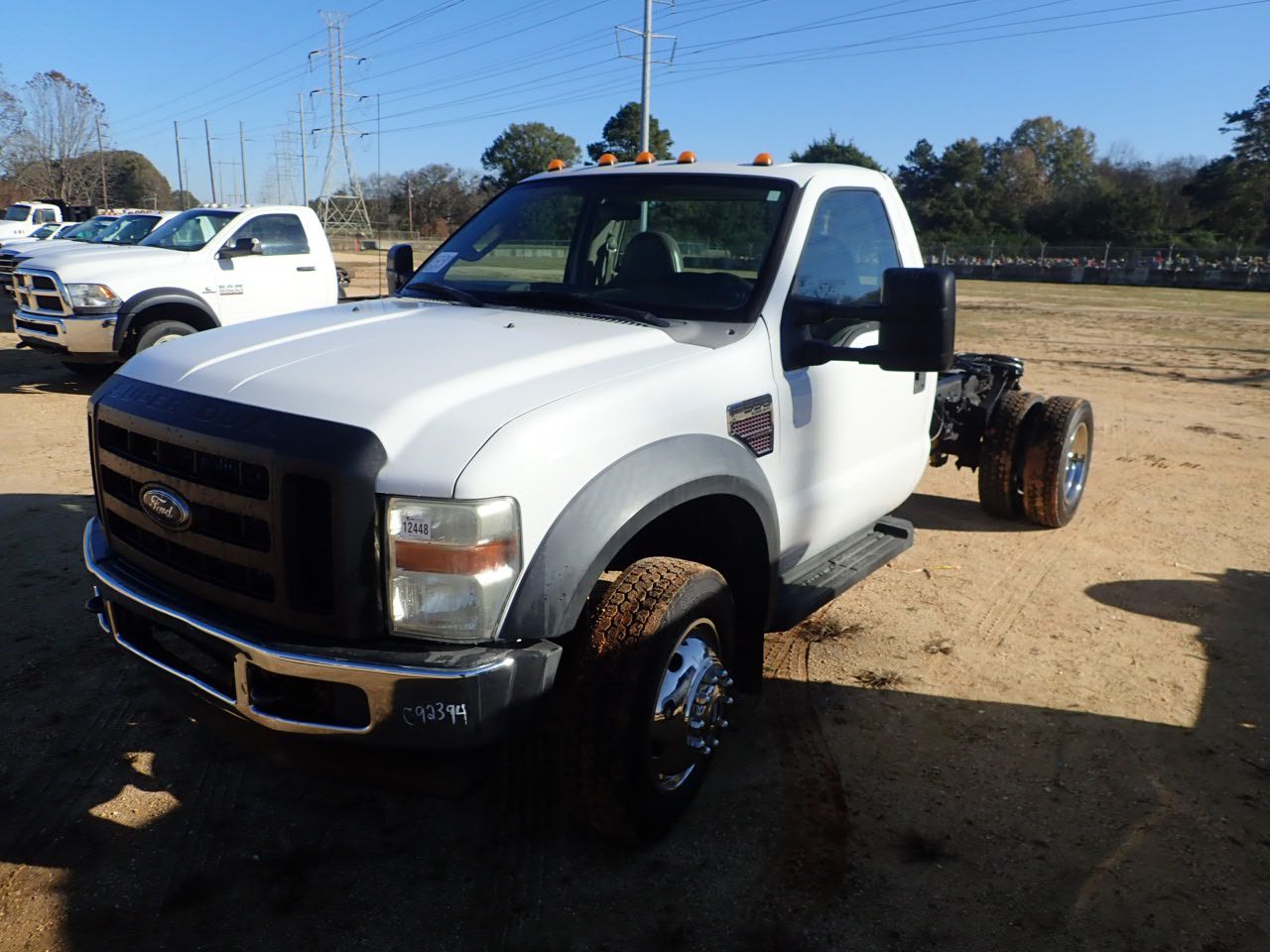 2008 FORD F550 Cab and Chassis Truck