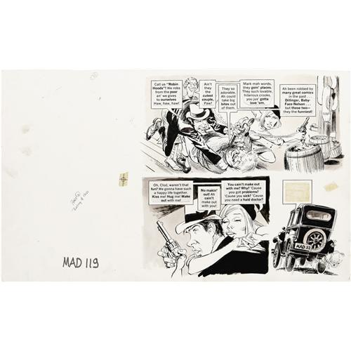 Mort Drucker - Mad #260 Page Original Art, Group of 6