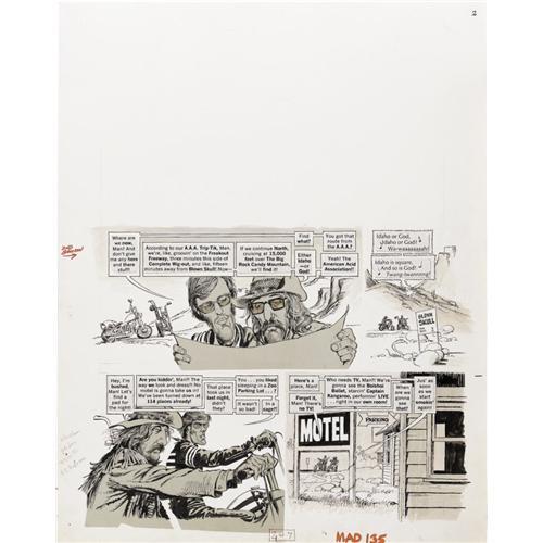 Mort Drucker - Mad #135, Page Original Art, Group of 6