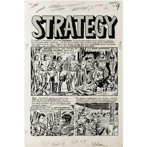 Bernard Krigstein - Valor #1 Complete 6-page Story Art