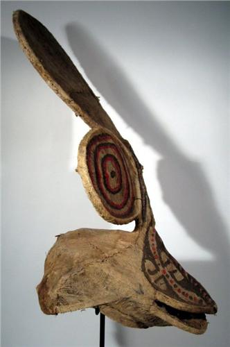 A SUPERB BAINING CEREMONIAL MASK (kavat