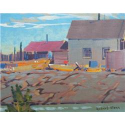 Robert Genn (Canadian) Oil: Rae Edzo NWT