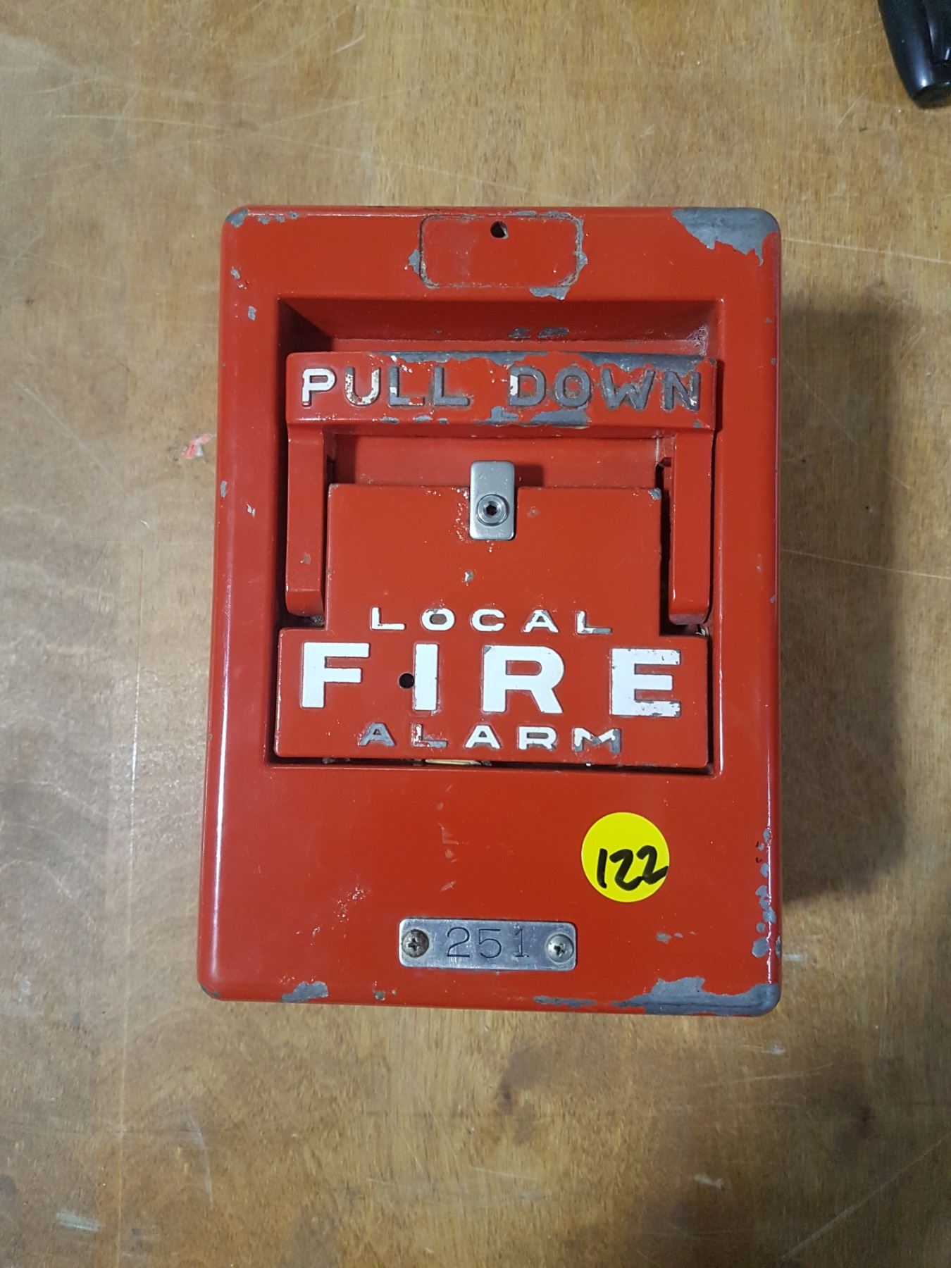 Steel / Cast Iron Fire Alarm Box - Schmalz Auctions