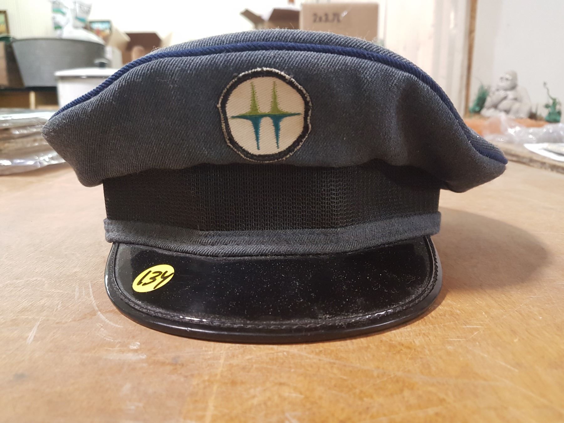 Vintage Service Station Attendant Hat (possibly Royalite Oil Company)