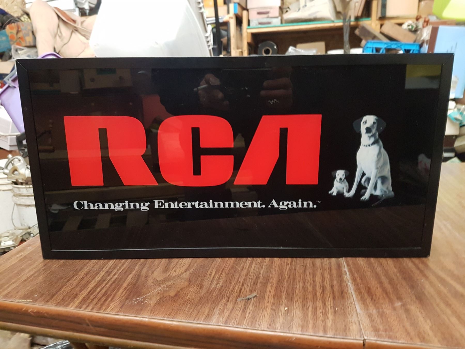 RCA Lighted Sign
