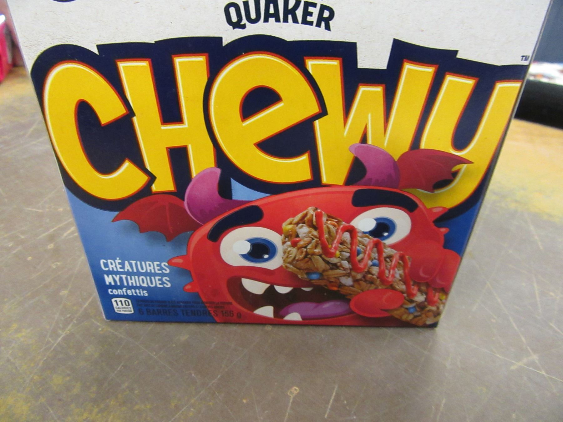 QUAKER CHEWY BARS - MYSTIC CREATURES - PER BOX