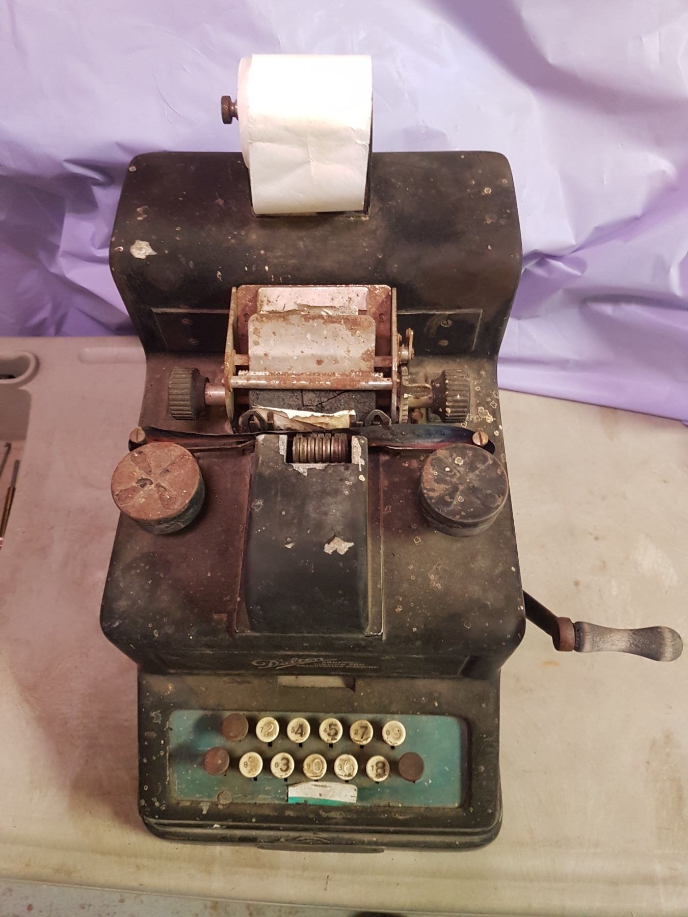 Vintage Adding, Listing & Calculating Machine - Dalton - Schmalz Auctions