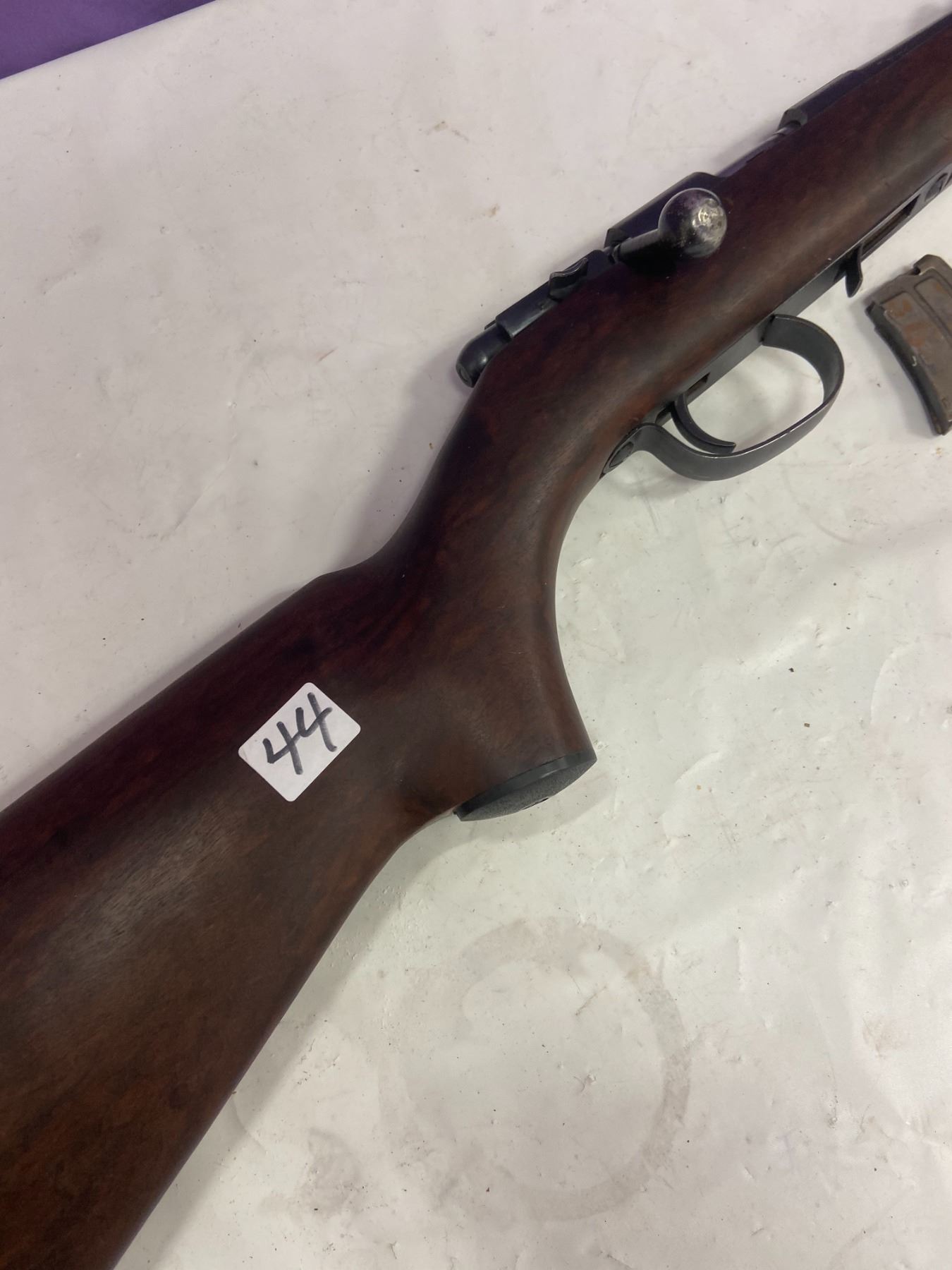 22 Caliber Gun - comes with Clip - Schmalz Auctions