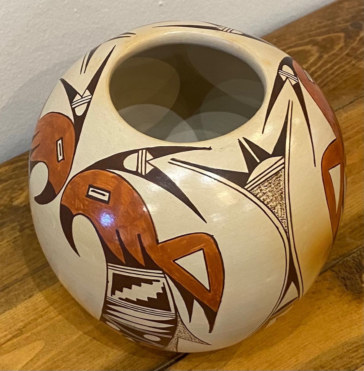 Irma David Hopi Parrot Jar