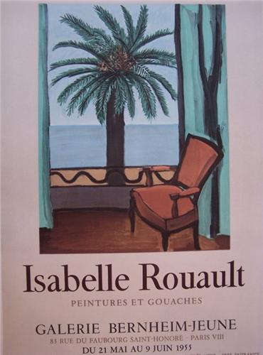 ISABELLE ROUAULT -2 Lithographs French