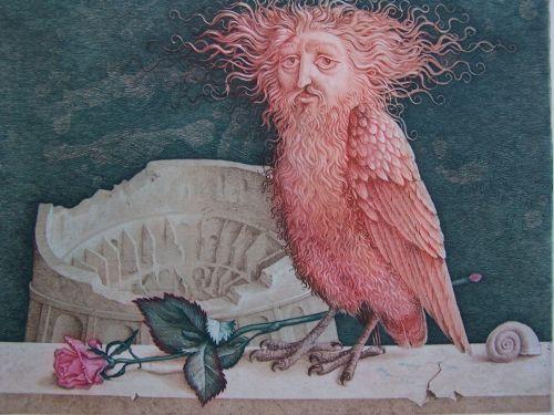 PETER PROKSCH Litho-Austrian Surrealism