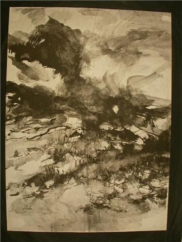 ANNA TICHO Poster Israeli Art