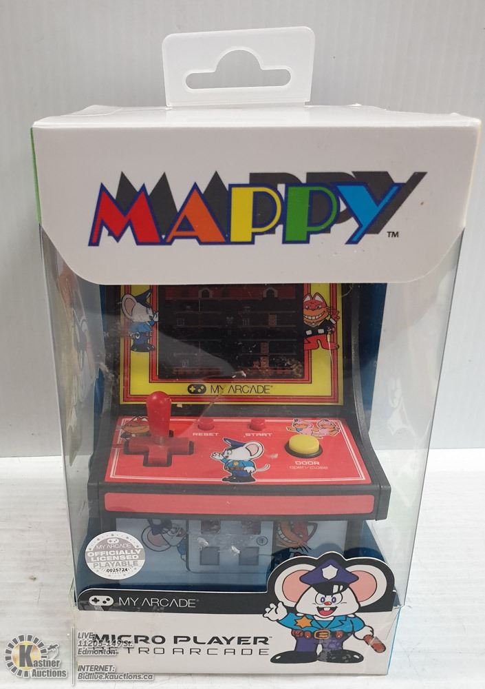 NEW MY ARCADE MAPPY RETRO ARCADE MICRO PLAYER